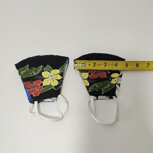 Other | 2 Pcs Handmade Hawaii Aloha Face Mask | Poshmark